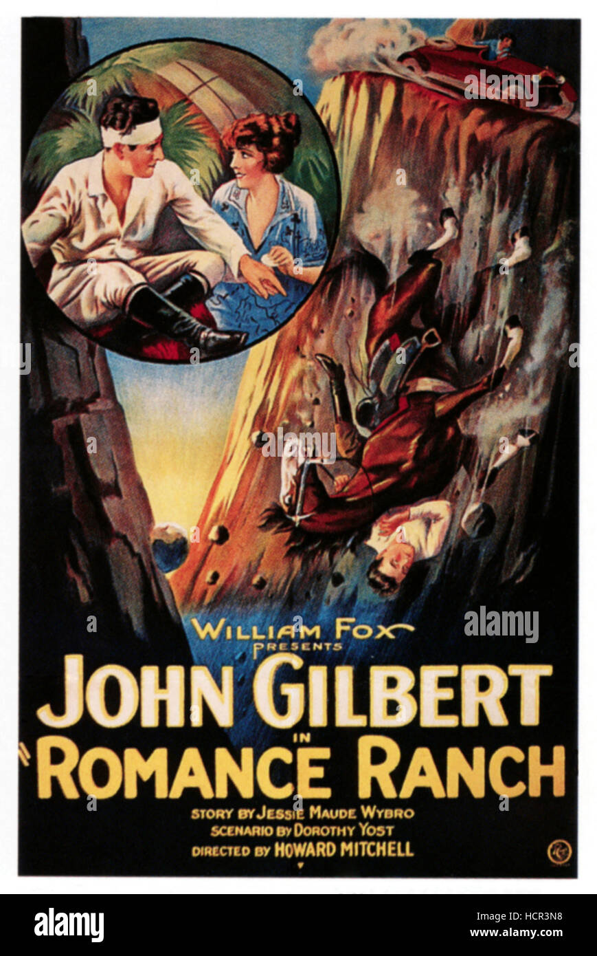 ROMANCE RANCH, from left: John Gilbert, Virginia Brown Faire, 1924, TM ...