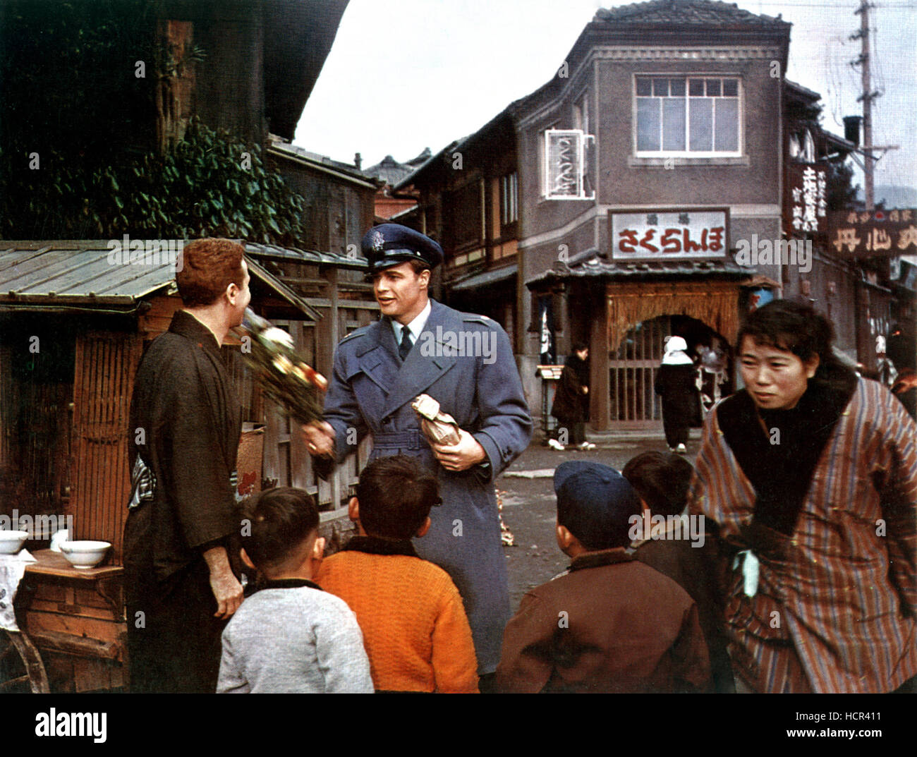 SAYONARA, Red Buttons, Marlon Brando, 1957 Stock Photo - Alamy