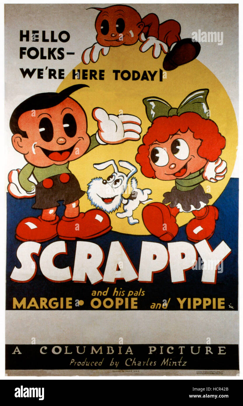 SCRAPPY, (aka SCRAPPY AND HIS PALS), bottom from left: Scrappy, Yippie ...