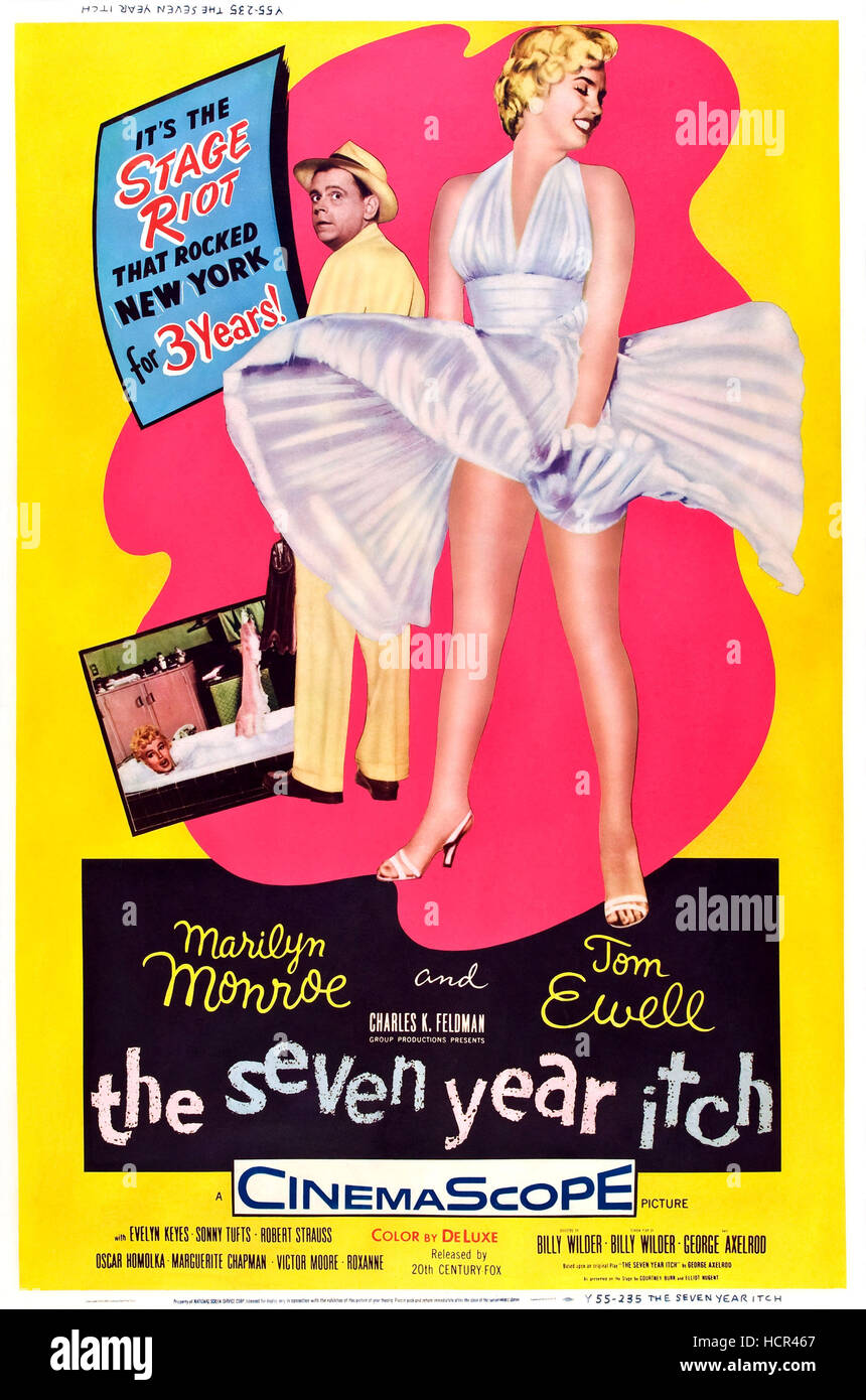 Seven year itch poster hi-res stock photography and images - Alamy