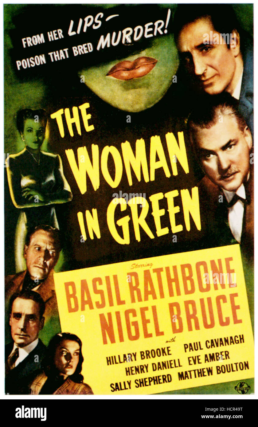 THE WOMAN IN GREEN, (aka SHERLOCK HOLMES AND THE WOMAN IN GREEN ...