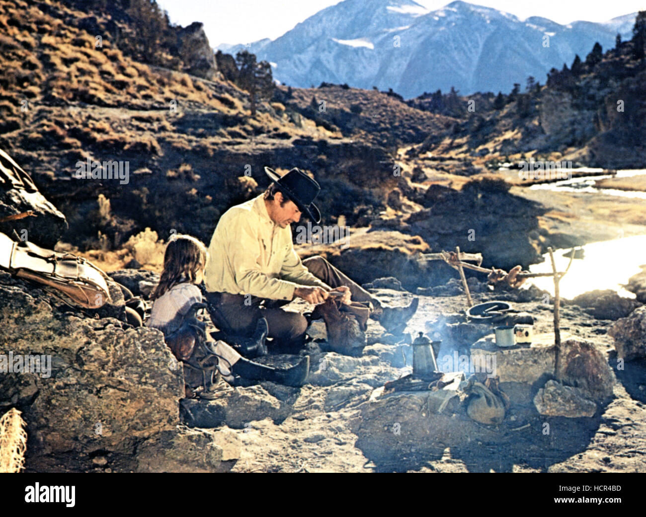 SHOOT OUT, Dawn Lyn, Gregory Peck, 1971 Stock Photo - Alamy