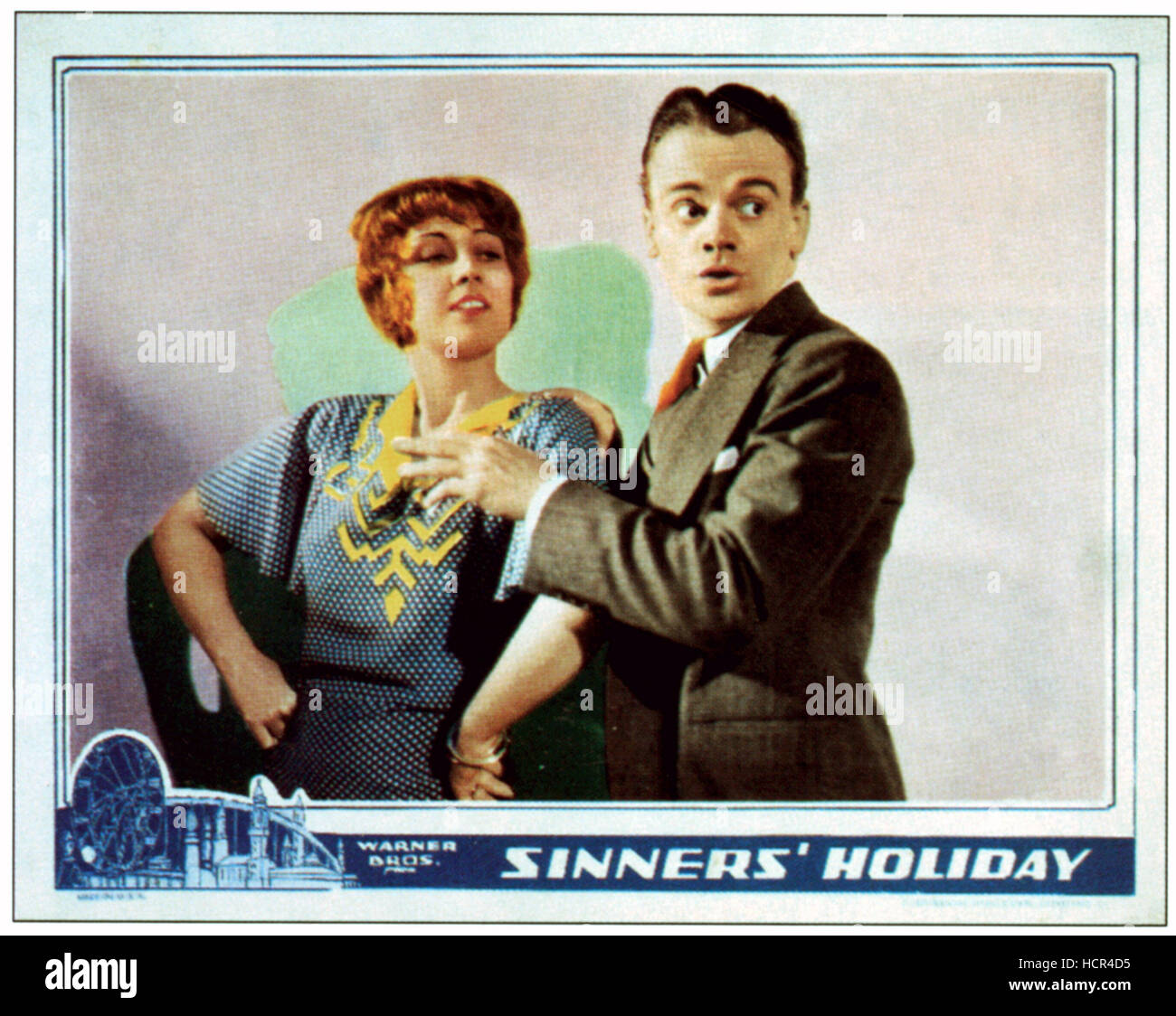 SINNERS' HOLIDAY, from left: Joan Blondell, James Cagney, 1930 Stock Photo - Alamy