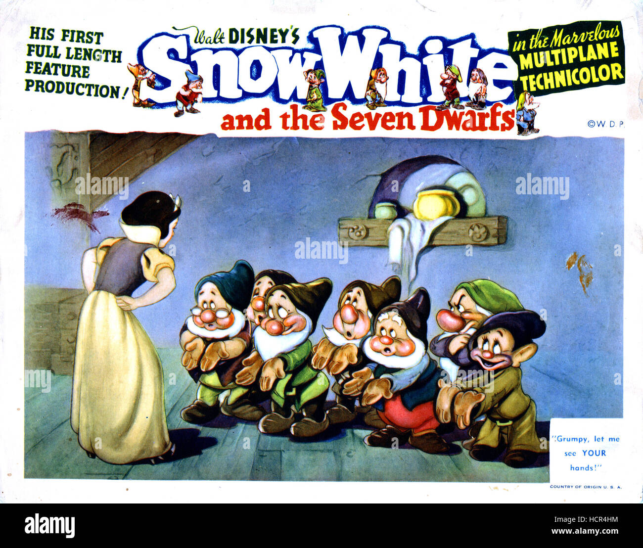 SNOW WHITE AND THE SEVEN DWARFS, 1937 Stock Photo - Alamy
