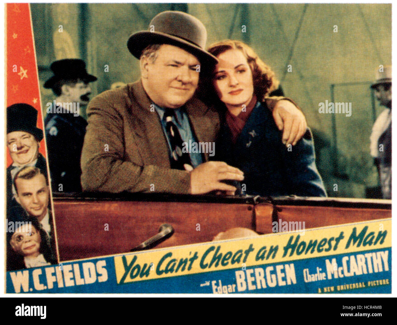 YOU CAN'T CHEAT AN HONEST MAN, left from top: W.C. Fields, Edgar Bergen ...