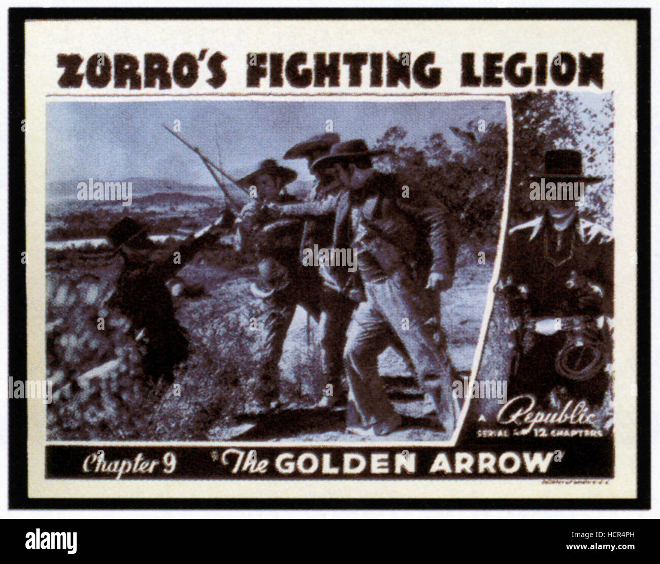 ZORRO'S FIGHTING LEGION, far left and far right: Reed Hadley in ...