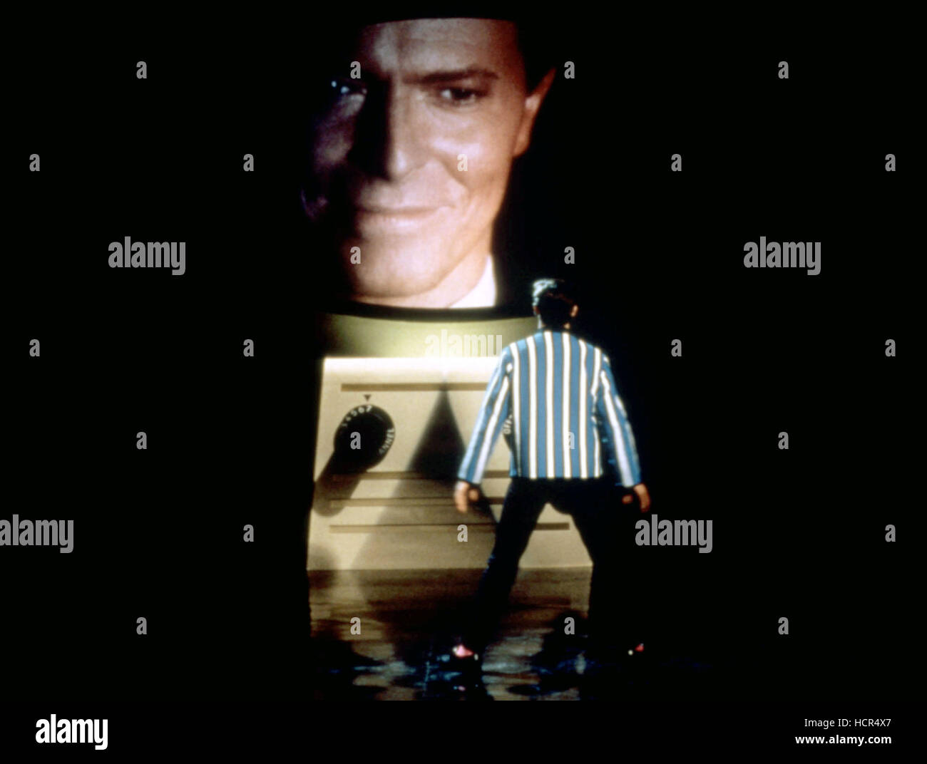 ABSOLUTE BEGINNERS, David Bowie (on screen), Eddie O'Connell, 1986, (c ...