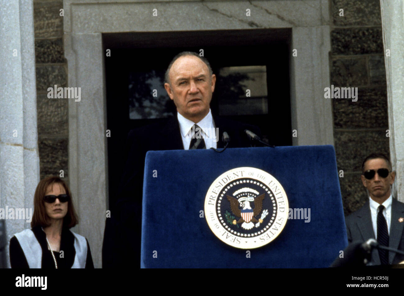 ABSOLUTE POWER, Gene Hackman, 1997, as President of the U.S Stock Photo ...
