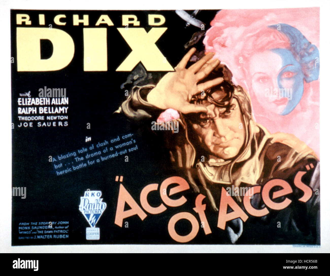 ACE OF ACES, Richard Dix, Elizabeth Allan, 1933 Stock Photo - Alamy