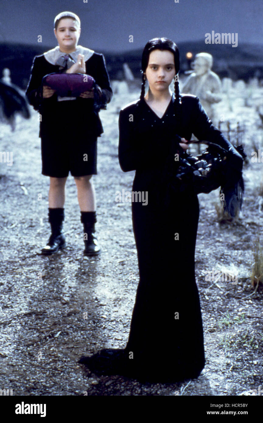 ADDAMS FAMILY VALUES, Jimmy Workman, Christina Ricci, 1993 Stock Photo ...