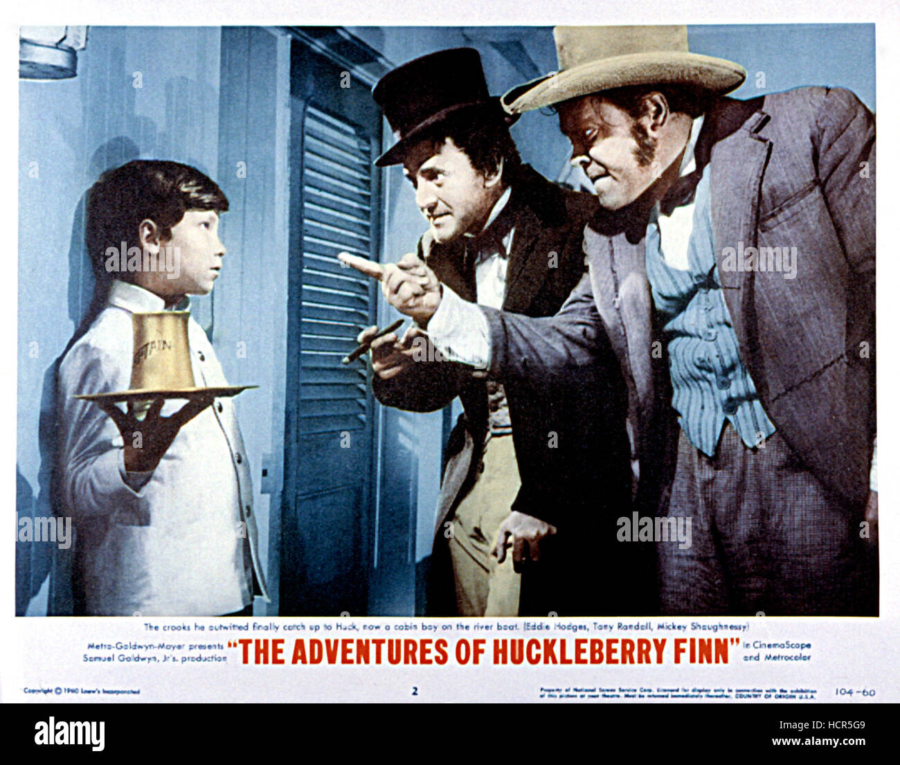 THE ADVENTURES OF HUCKLEBERRY FINN, Eddie Hodges, Tony Randall, Mickey ...