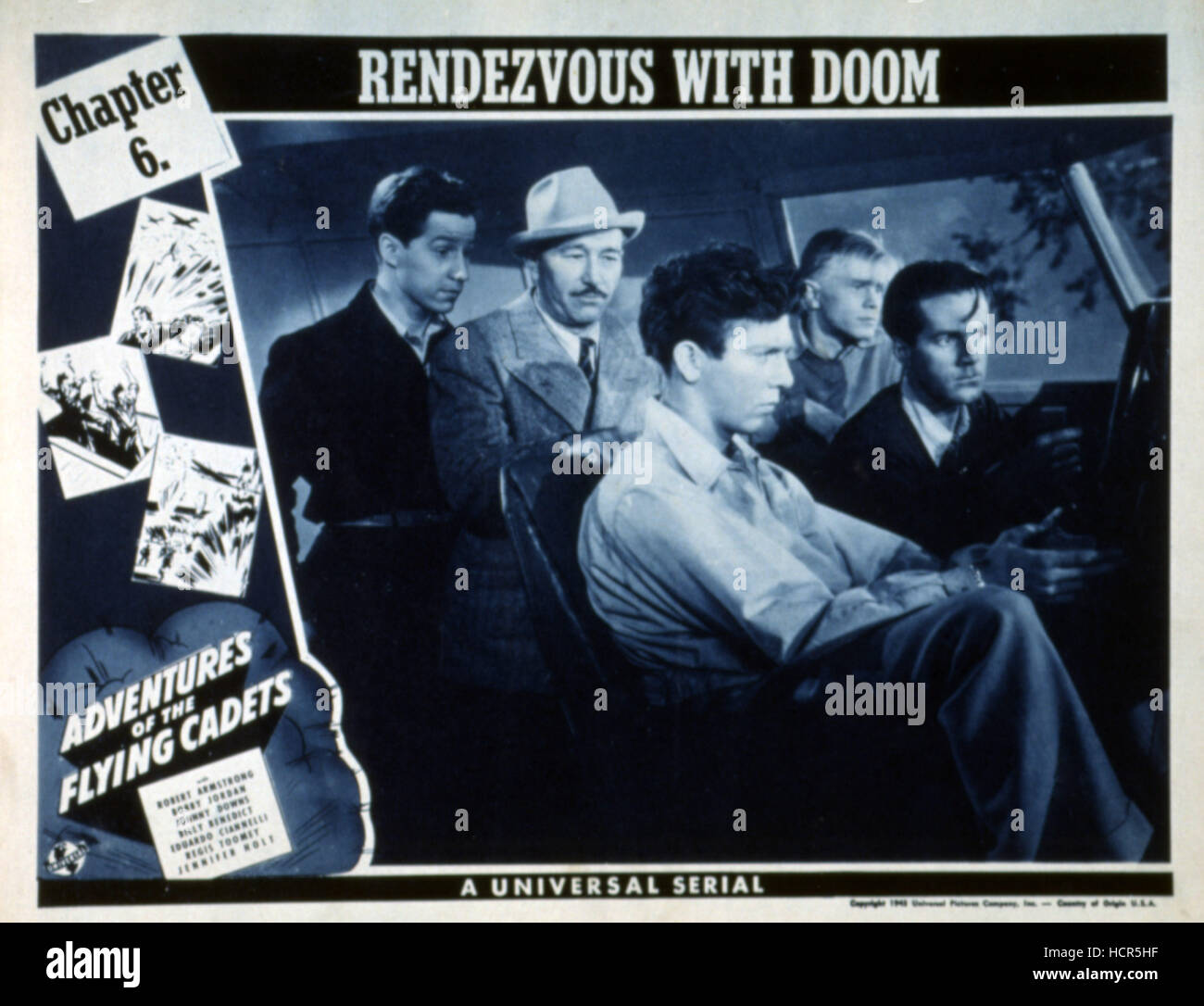 THE ADVENTURES OF THE FLYING CADETS, Johnny Downs, Robert Armstrong ...