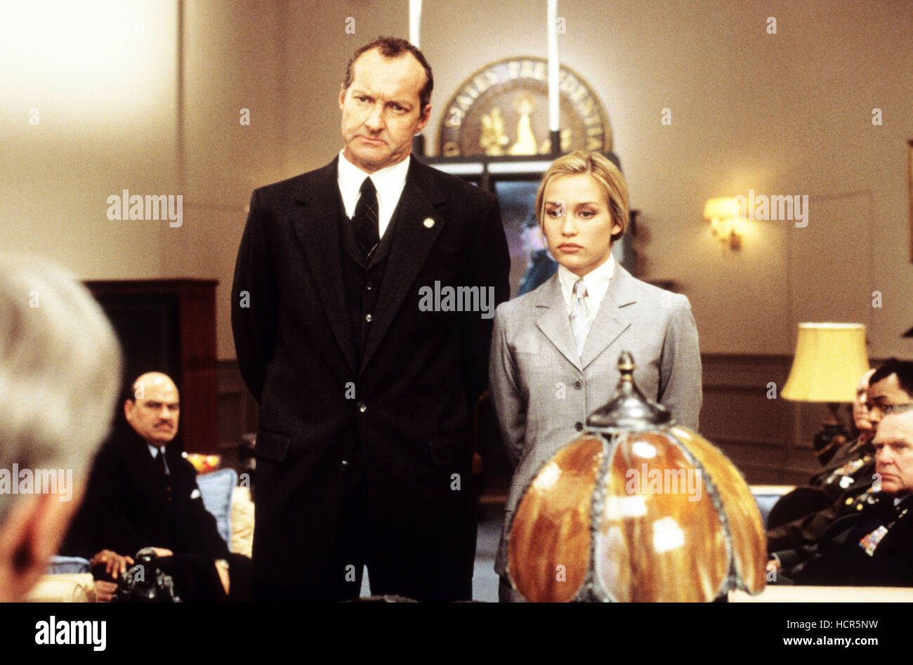 THE ADVENTURES OF ROCKY AND BULLWINKLE, Jon Polito (seated left ...