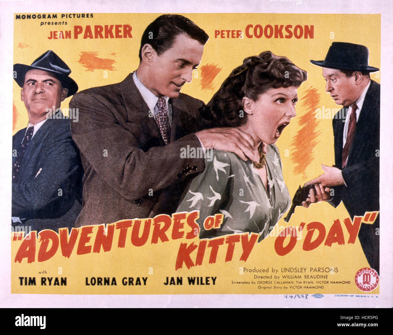 ADVENTURES OF KITTY O'DAY, from left: Tim Ryan, Peter Cookson, Jean ...