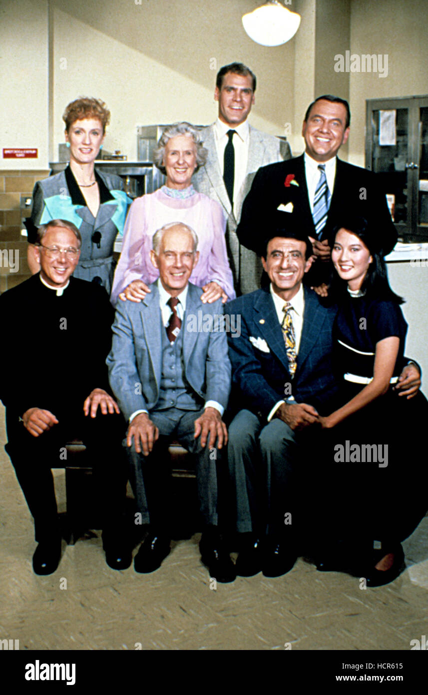 AFTER M*A*S*H, (back row): Brandis Kemp, Barbara Townsend, Jay O ...
