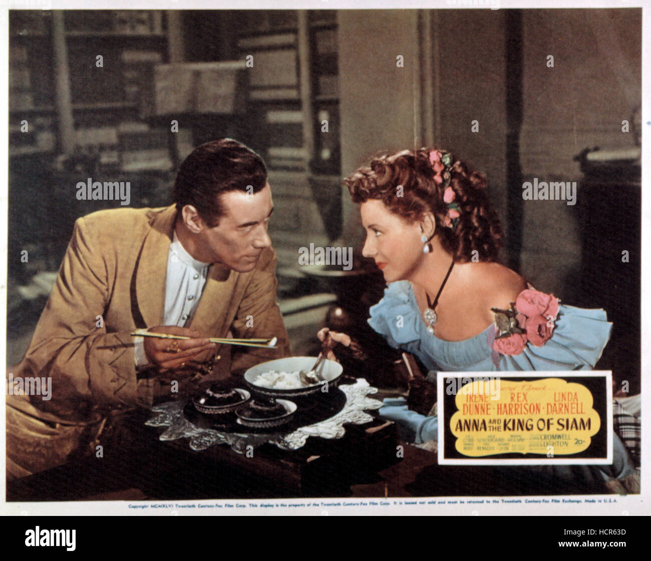ANNA AND THE KING OF SIAM, Rex Harrison, Irene Dunne, 1946. TM and ...