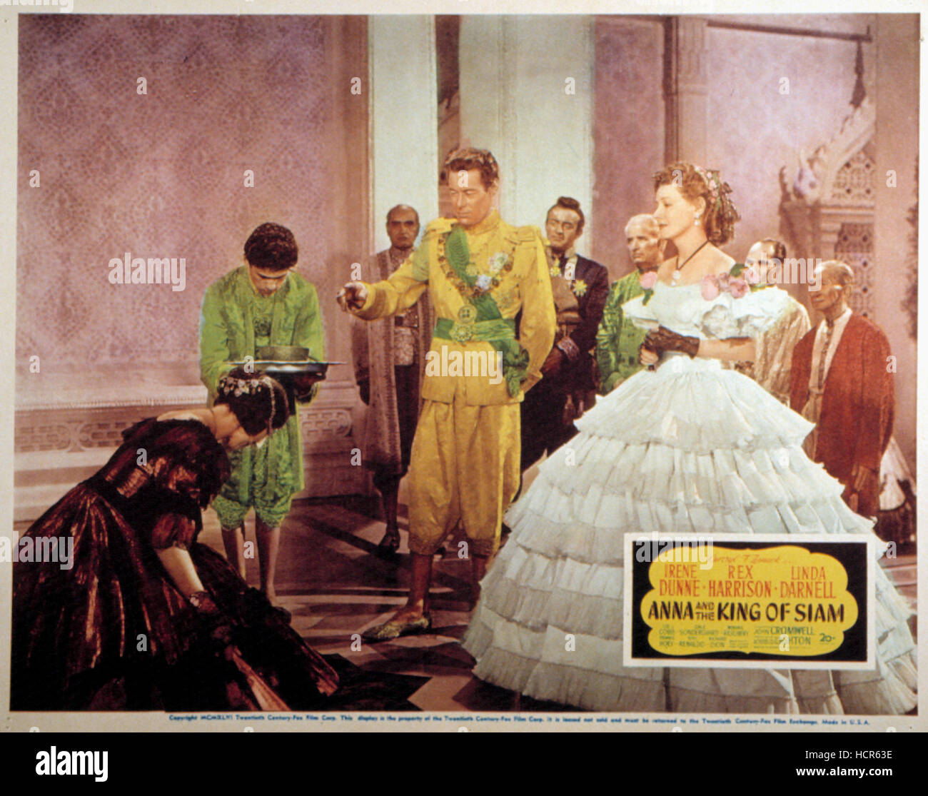 ANNA AND THE KING OF SIAM, Rex Harrison, Irene Dunne, 1946. TM and ...