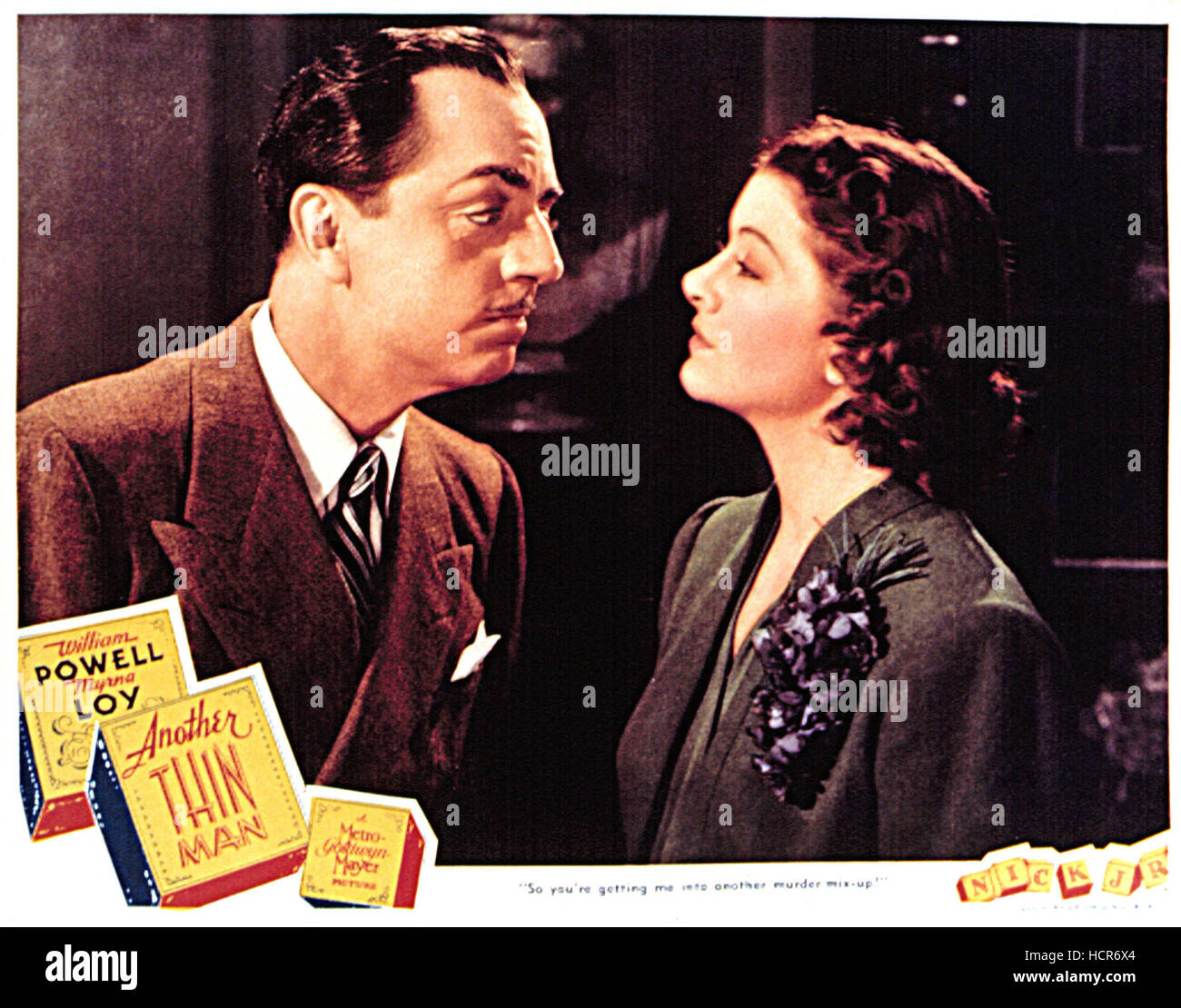 ANOTHER THIN MAN, William Powell, Myrna Loy, 1939 Stock Photo - Alamy
