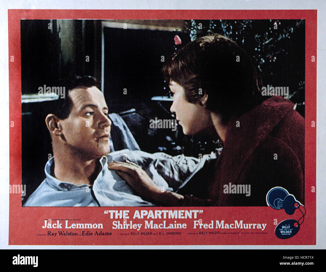 THE APARTMENT, Jack Lemmon, Shirley MacLaine, 1960 Stock Photo - Alamy