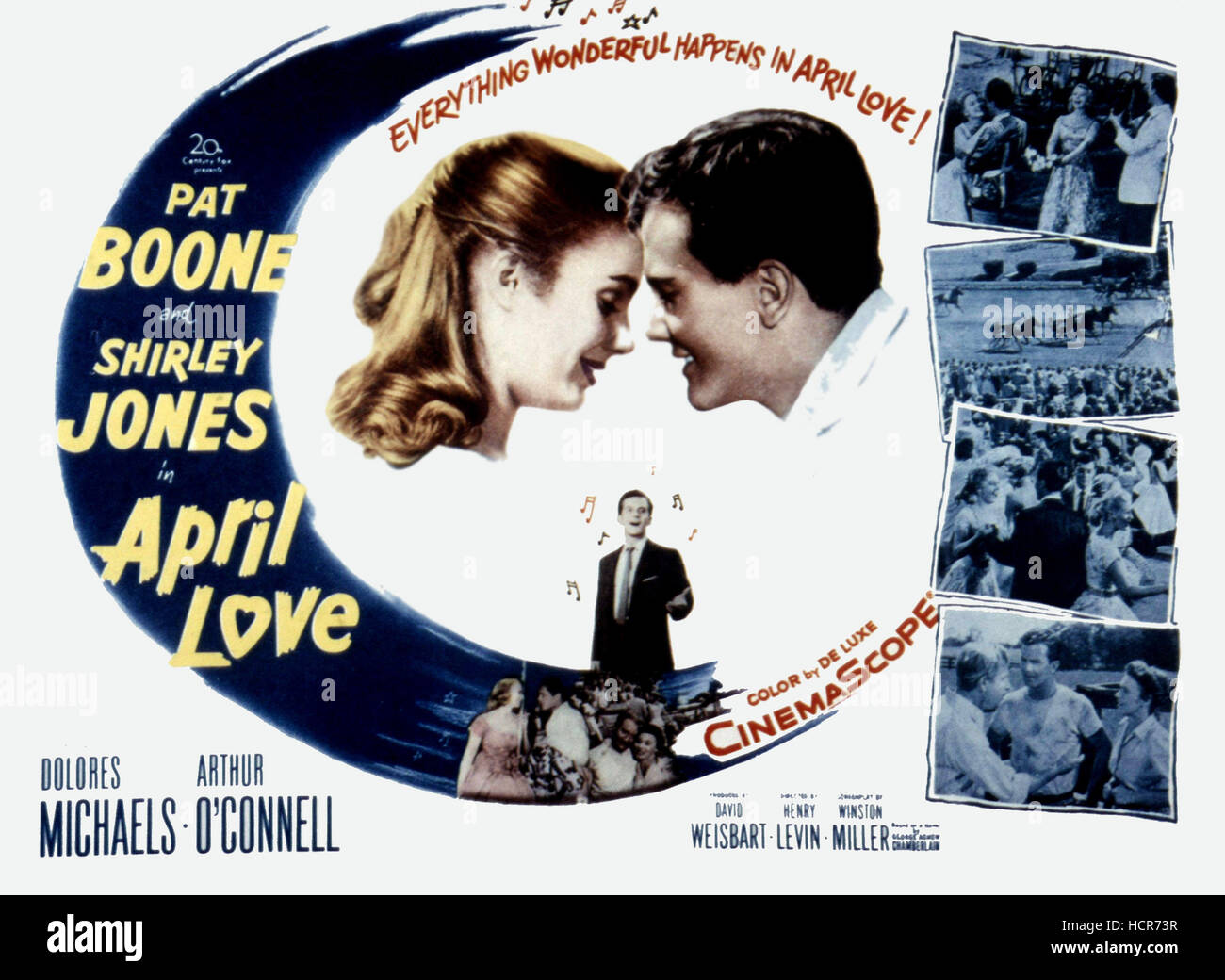 APRIL LOVE, Shirley Jones, Pat Boone, 1957, TM and copyright ©20th ...