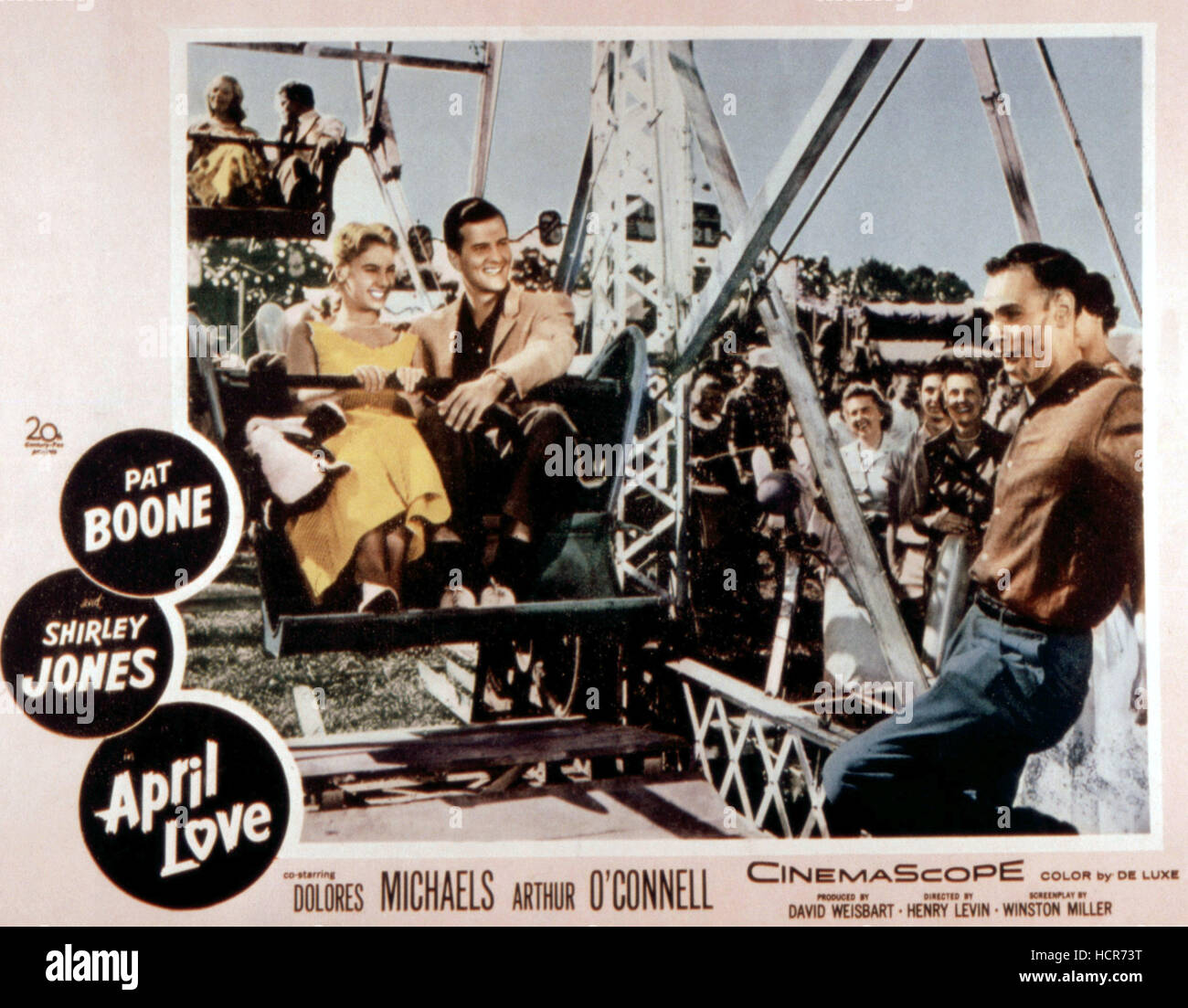 APRIL LOVE, Shirley Jones, Pat Boone, 1957, TM and copyright ©20th ...