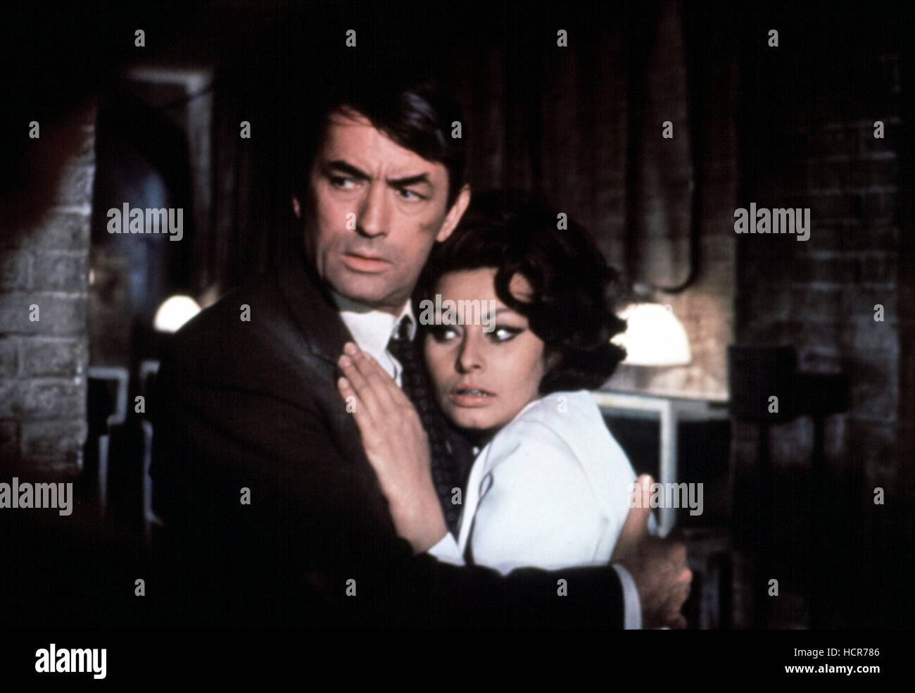 ARABESQUE, Gregory Peck, Sophia Loren, 1966 Stock Photo - Alamy