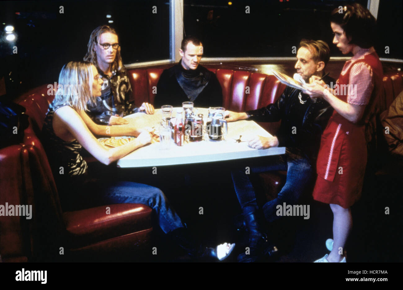 THE BIG LEBOWSKI, from left: Aimee Mann, Torsten Voges, Flea, Peter ...