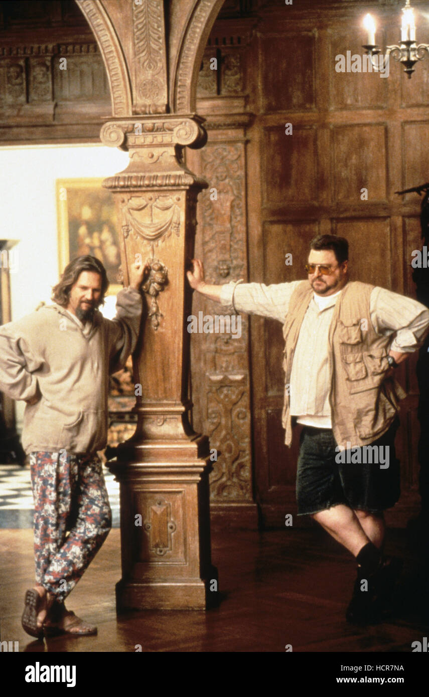 THE BIG LEBOWSKI, from left: Jeff Bridges, John Goodman, 1998 ...