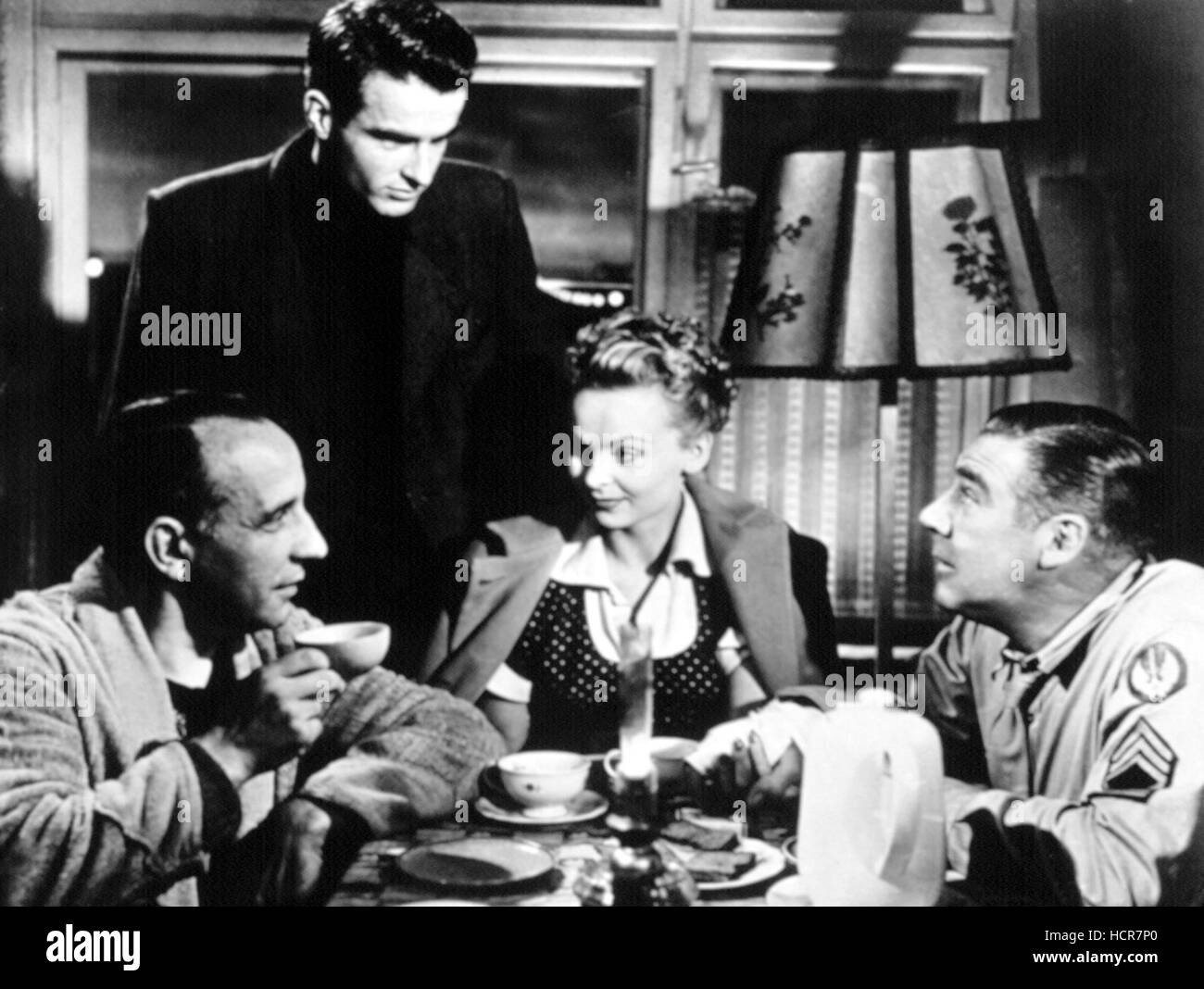 THE BIG LIFT, O.E. Hasse, Montgomery Clift, Bruni Lobel, Paul Douglas ...