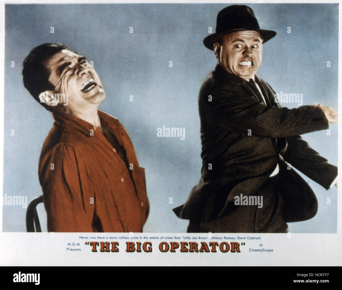 THE BIG OPERATOR, Steve Cochran, Mickey Rooney, 1959 Stock Photo - Alamy