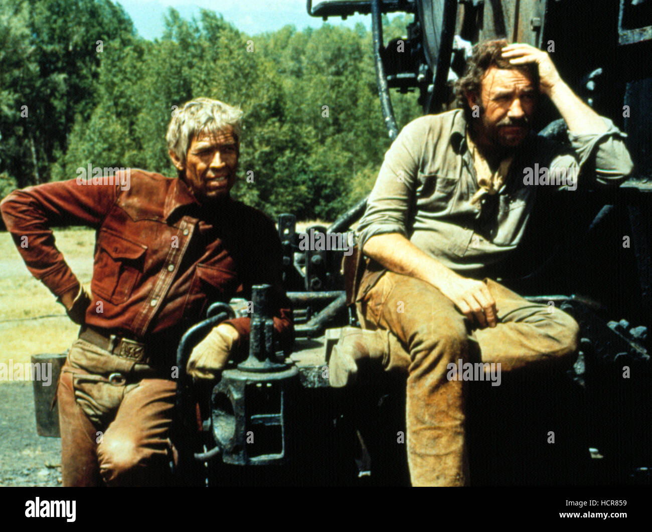 BITE THE BULLET, James Coburn, Gene Hackman, 1975 Stock Photo - Alamy