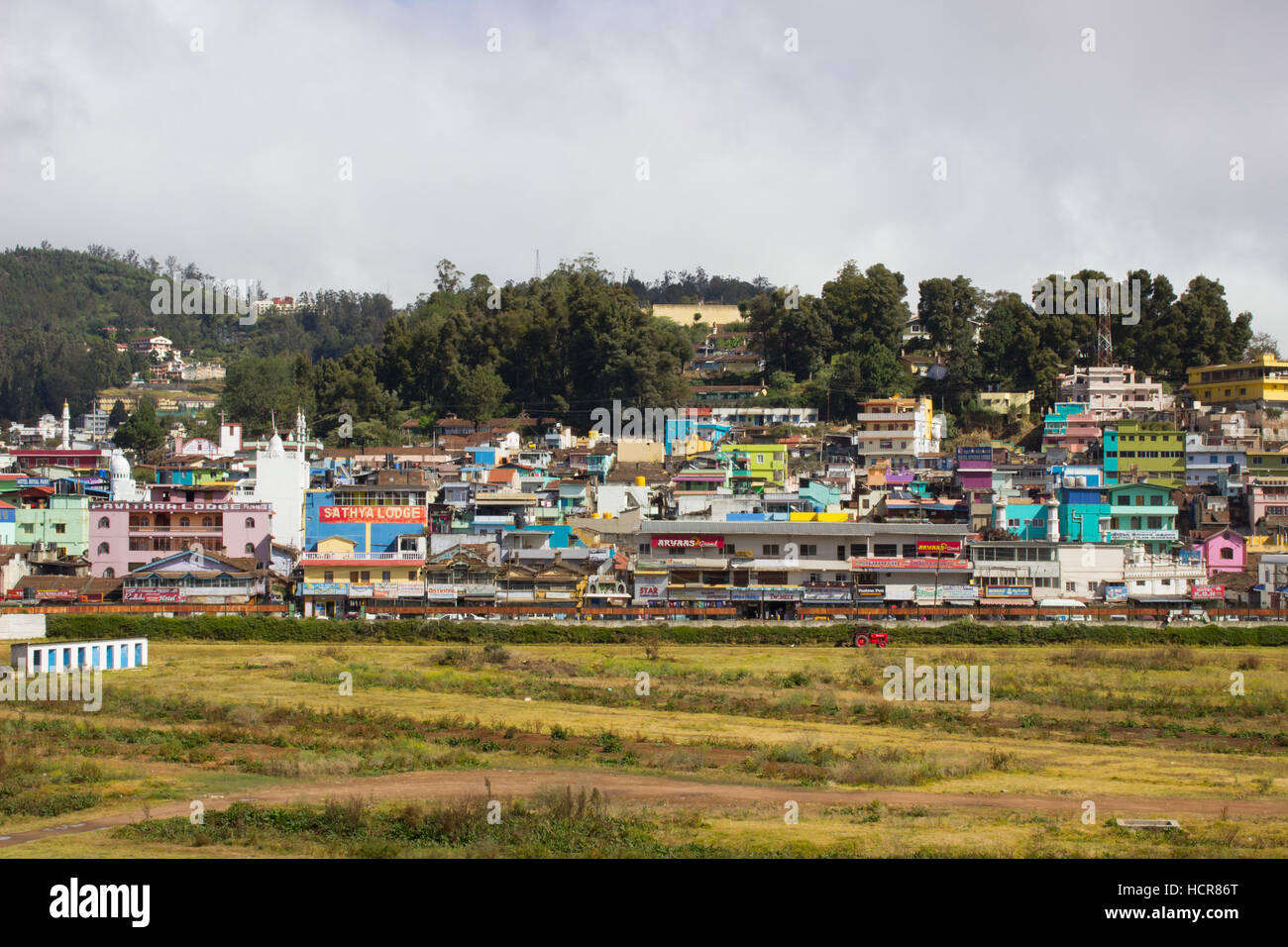 Ooty In The Indian State Of Tamil Nadu High Resolution Stock ...