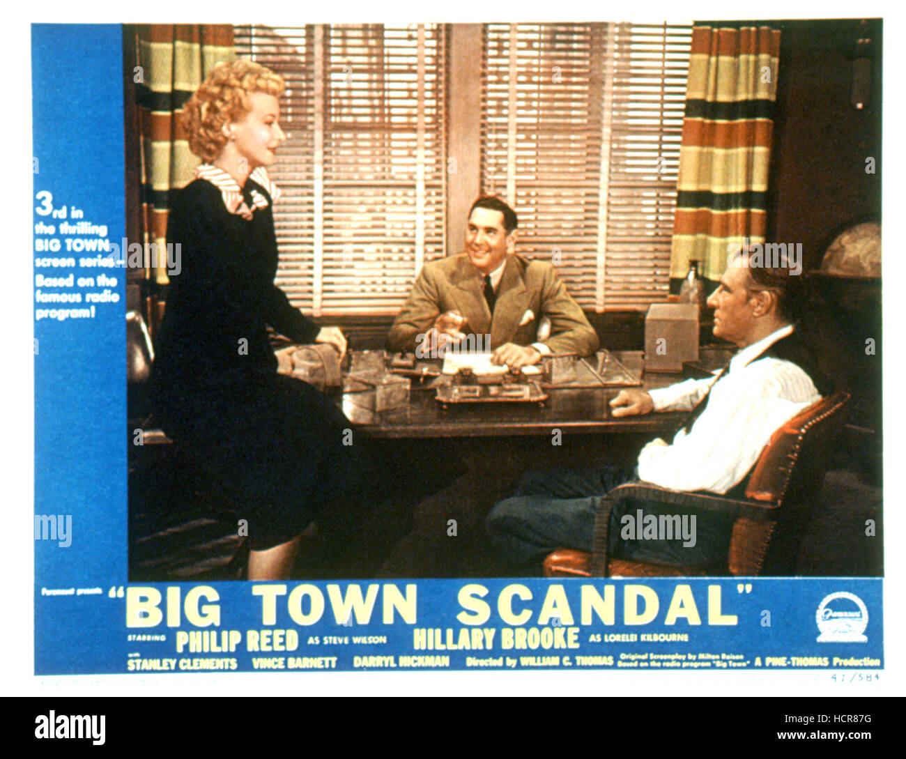 BIG TOWN SCANDAL (aka UNDERWORLD SCANDAL), Hillary Brooke, Phillip Reed ...