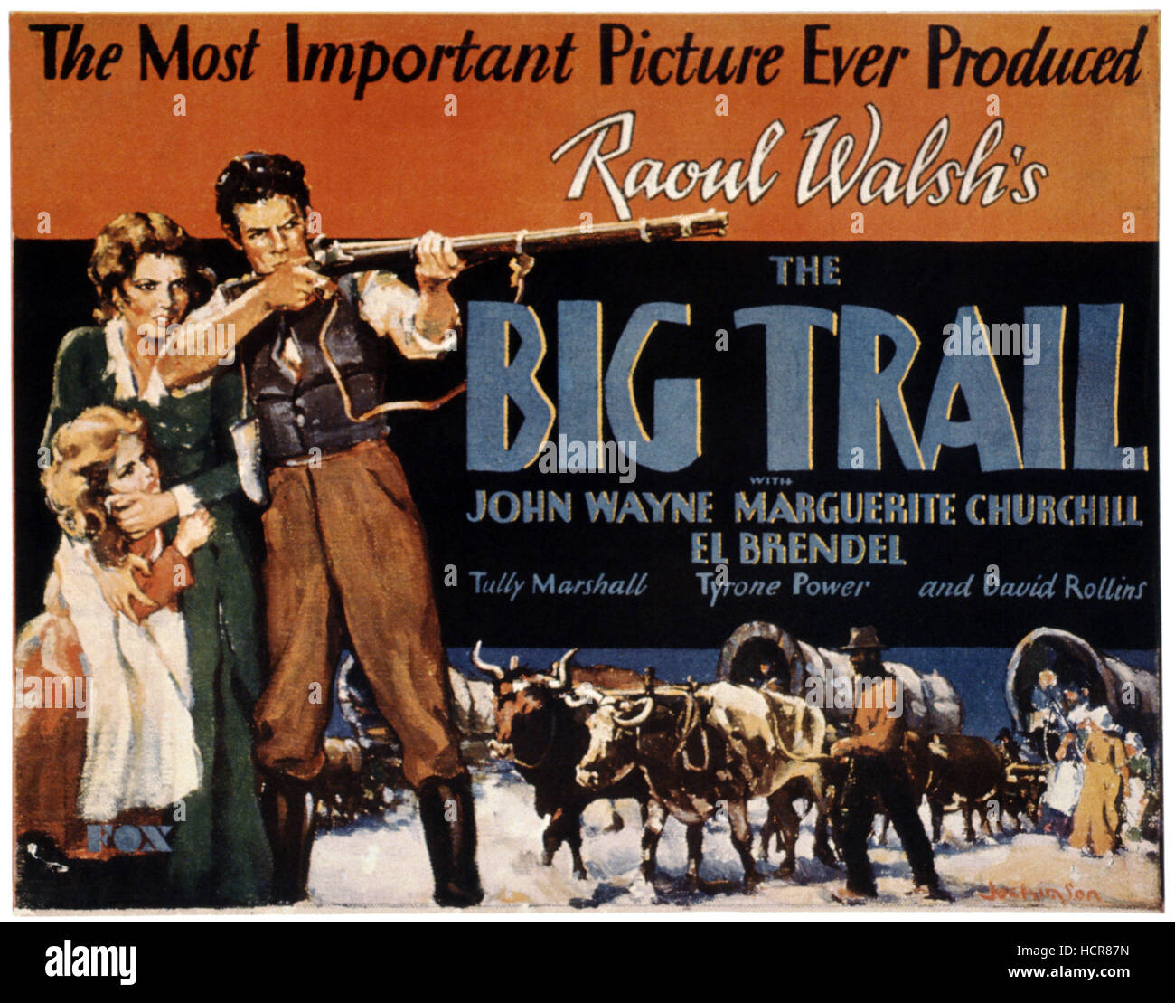 Big trail poster 1930 hi-res stock photography and images - Alamy