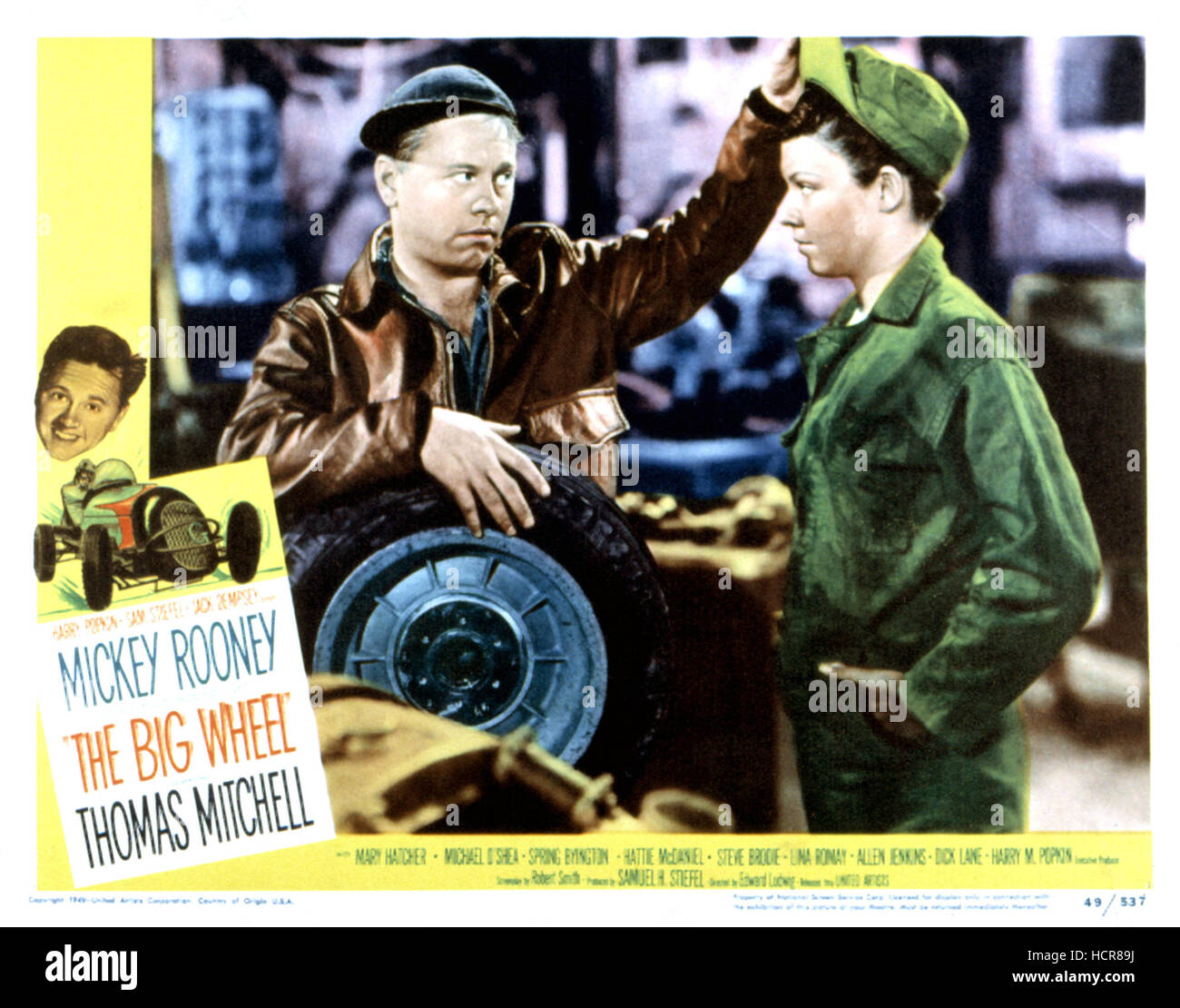 THE BIG WHEEL, Mickey Rooney, Mary Hatcher, 1949 Stock Photo - Alamy