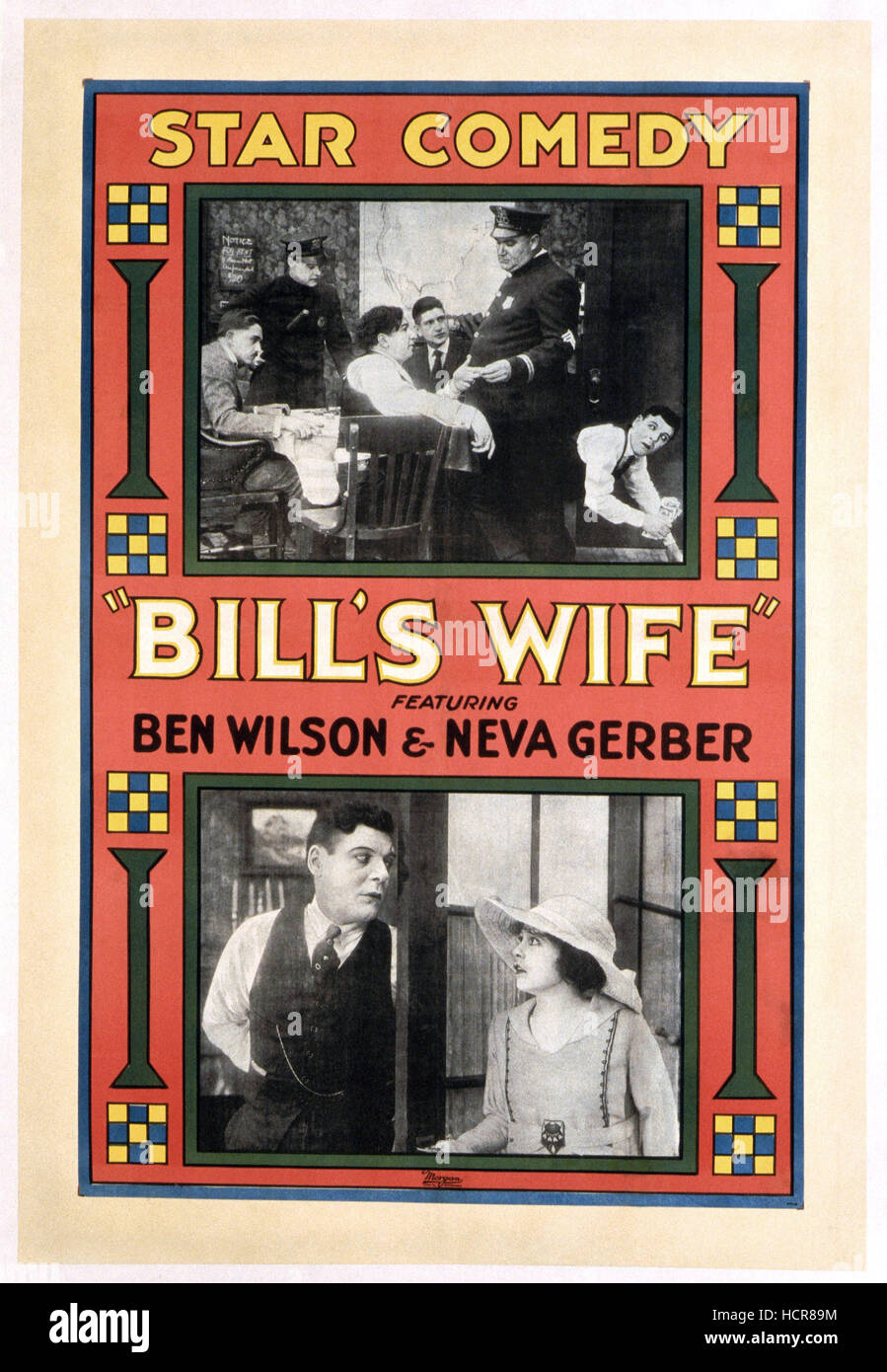 BILL'S WIFE, bottom from left: Ben F. Wilson, Neva Gerber, 1920 Stock ...