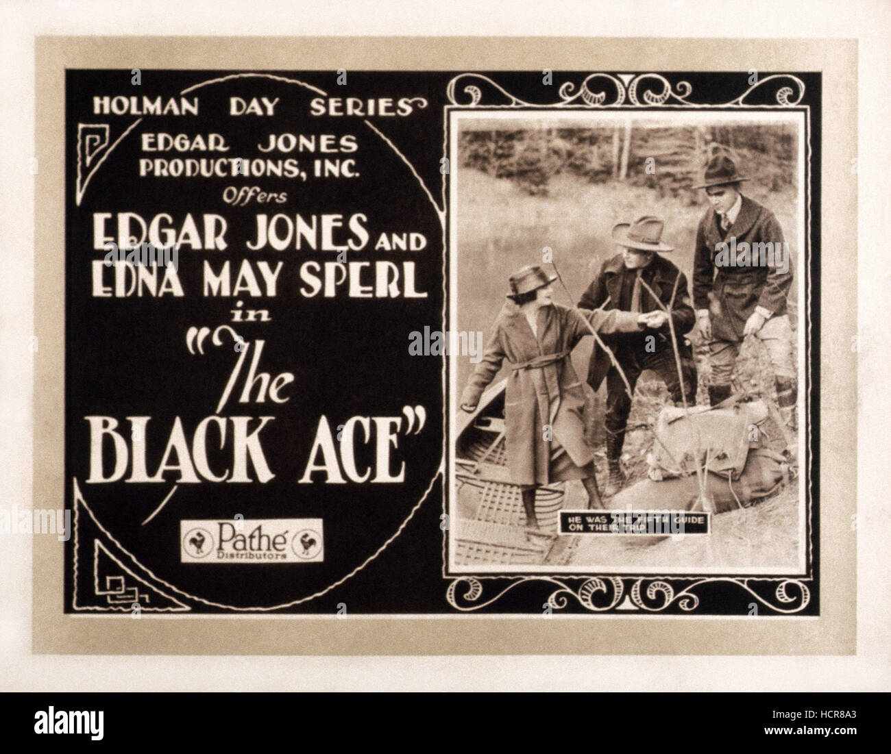 THE BLACK ACE, Edna May Sperl, Edgar Jones, 1921 Stock Photo - Alamy