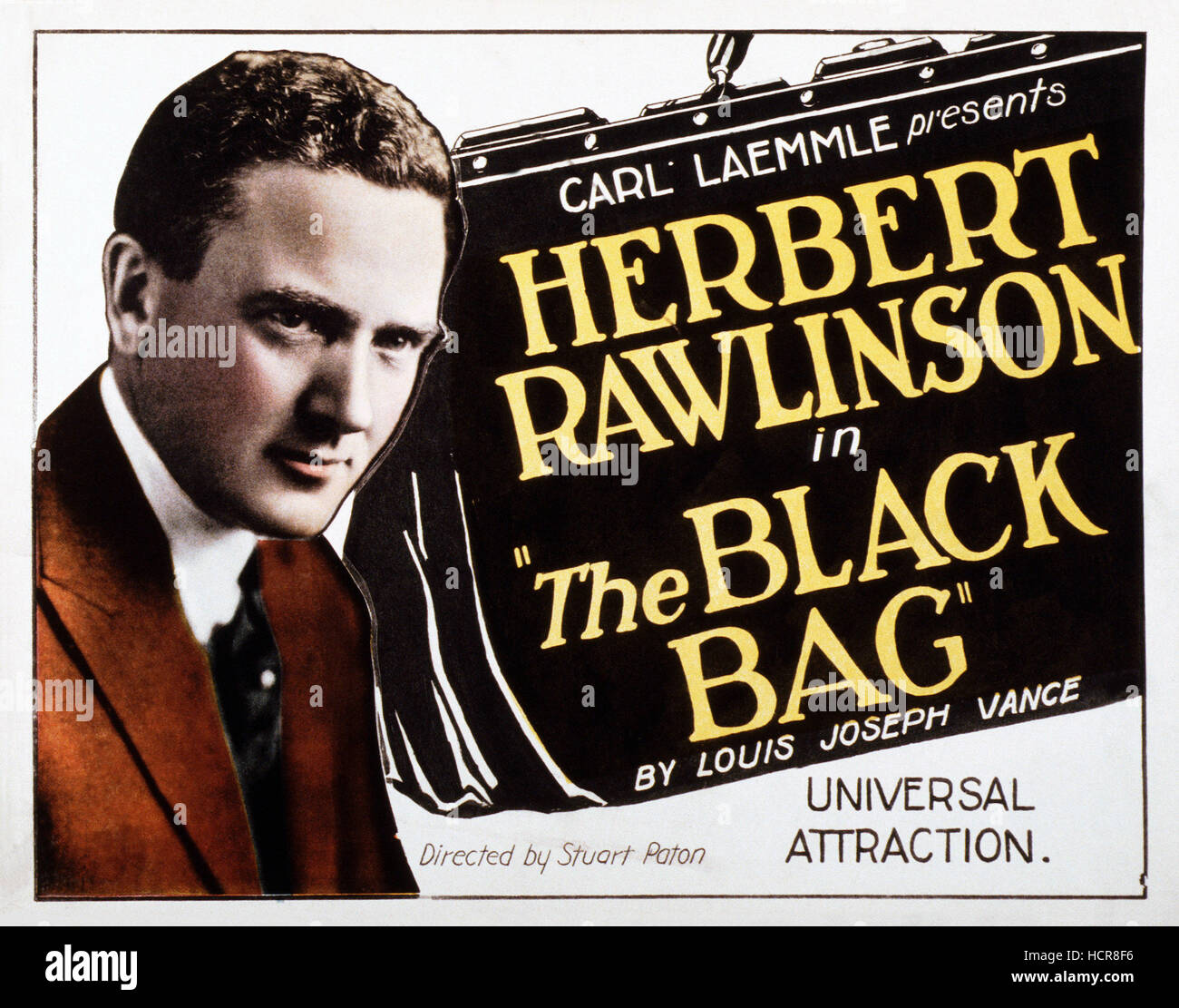 THE BLACK BAG, Herbert Rawlinson, 1922 Stock Photo - Alamy