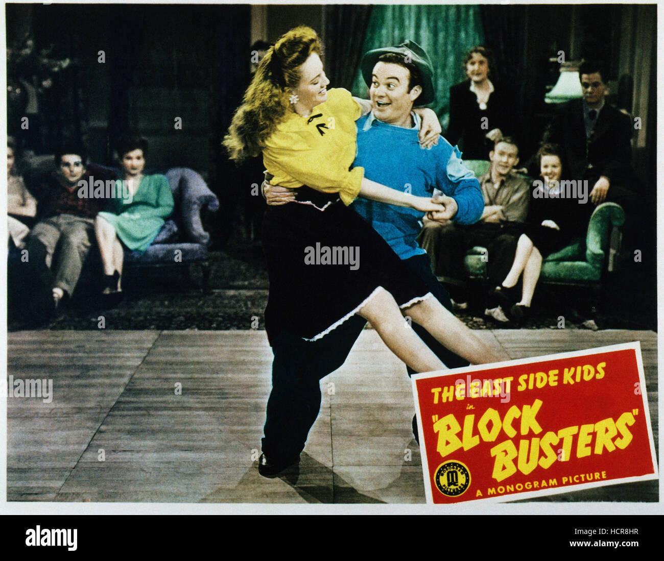 BLOCK BUSTERS, from left, Roberta Smith, Leo Gorcey, 1944 Stock Photo ...
