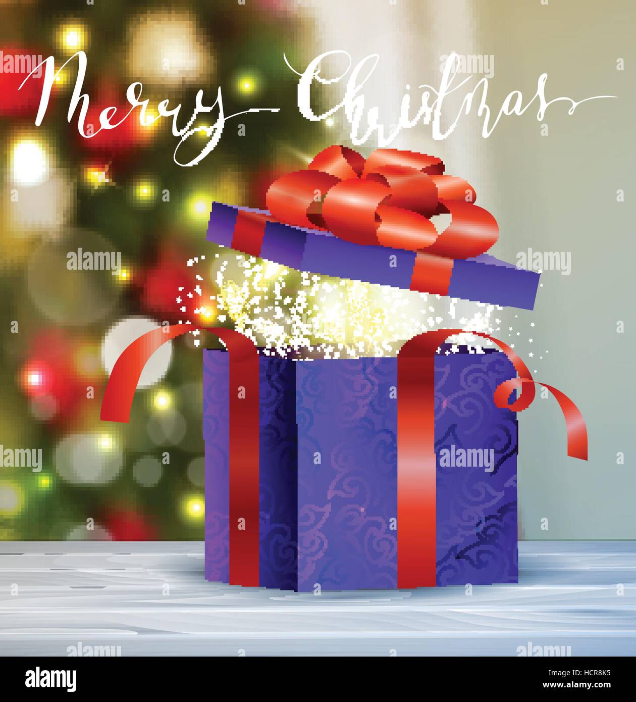 Background with Christmas ball Stock Vector Image & Art - Alamy