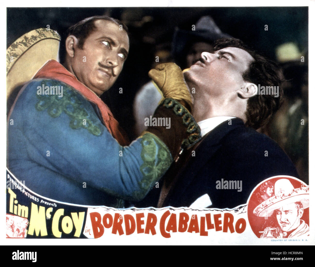 BORDER CABALLERO, Tim McCoy, John Merton, 1936 Stock Photo - Alamy