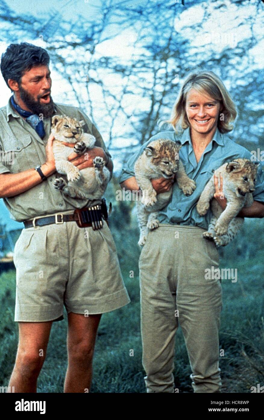 BORN FREE, Bill Travers, Virginia McKenna, 1966 Stock Photo - Alamy