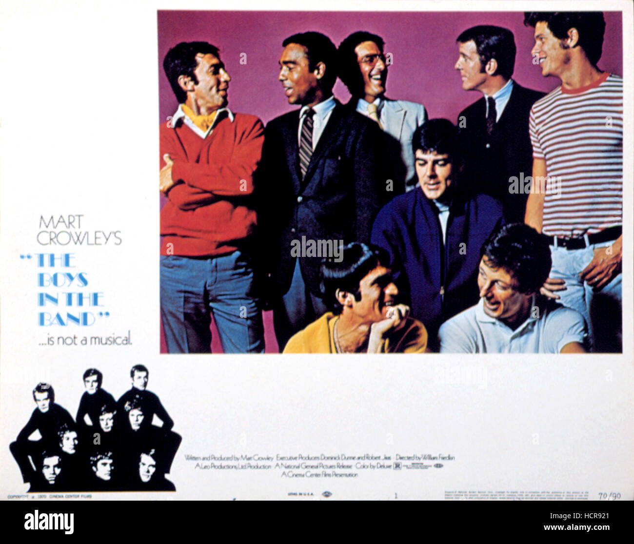 THE BOYS IN THE BAND, Kenneth Nelson, Reuben Greene, Cliff Gorman ...