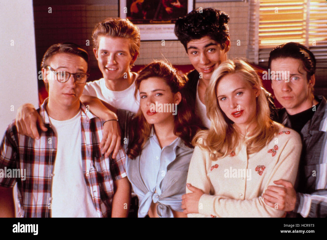 BOOK OF LOVE,(l-r)Keith Coogan, Chris Young, Tricia Leigh Fisher, Danny ...