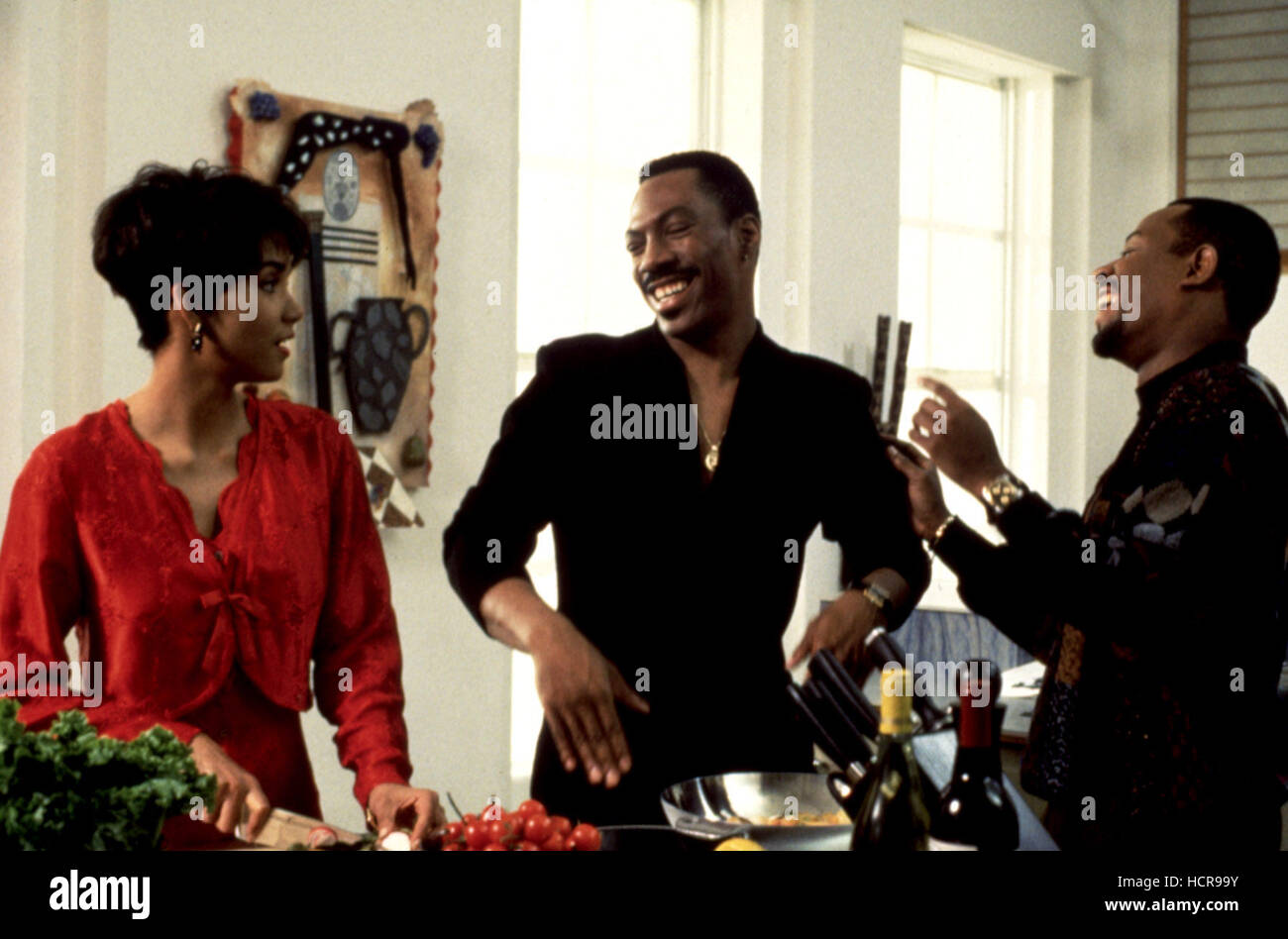 BOOMERANG, Halle Berry, Eddie Murphy, Martin Lawrence, 1992 Stock Photo ...