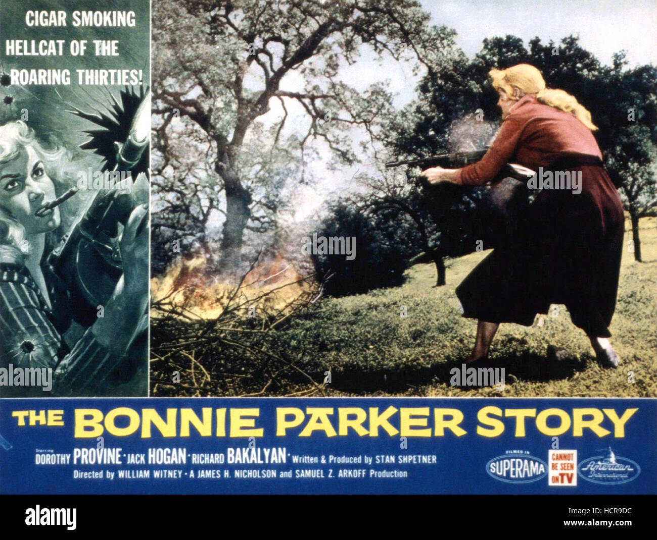 THE BONNIE PARKER STORY, Dorothy Provine, 1958 Stock Photo - Alamy