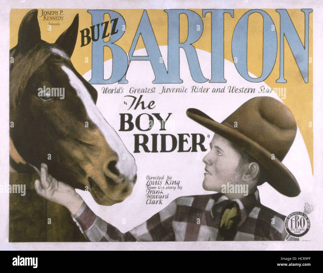 THE BOY RIDER, Buzz Barton, 1927 Stock Photo - Alamy