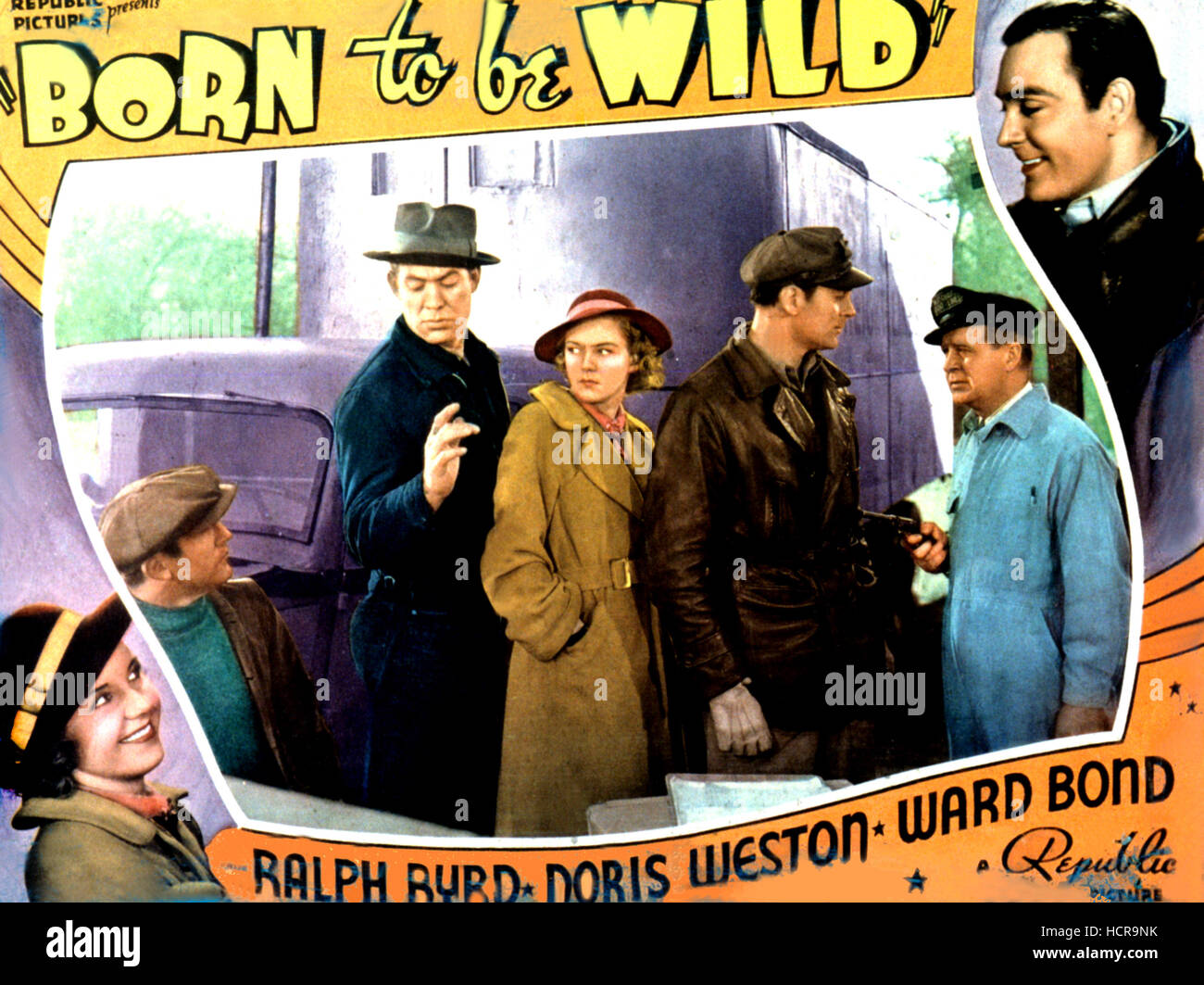 BORN TO BE WILD, Ward Bond, Doris Weston, Ralph Byrd, 1938 Stock Photo ...