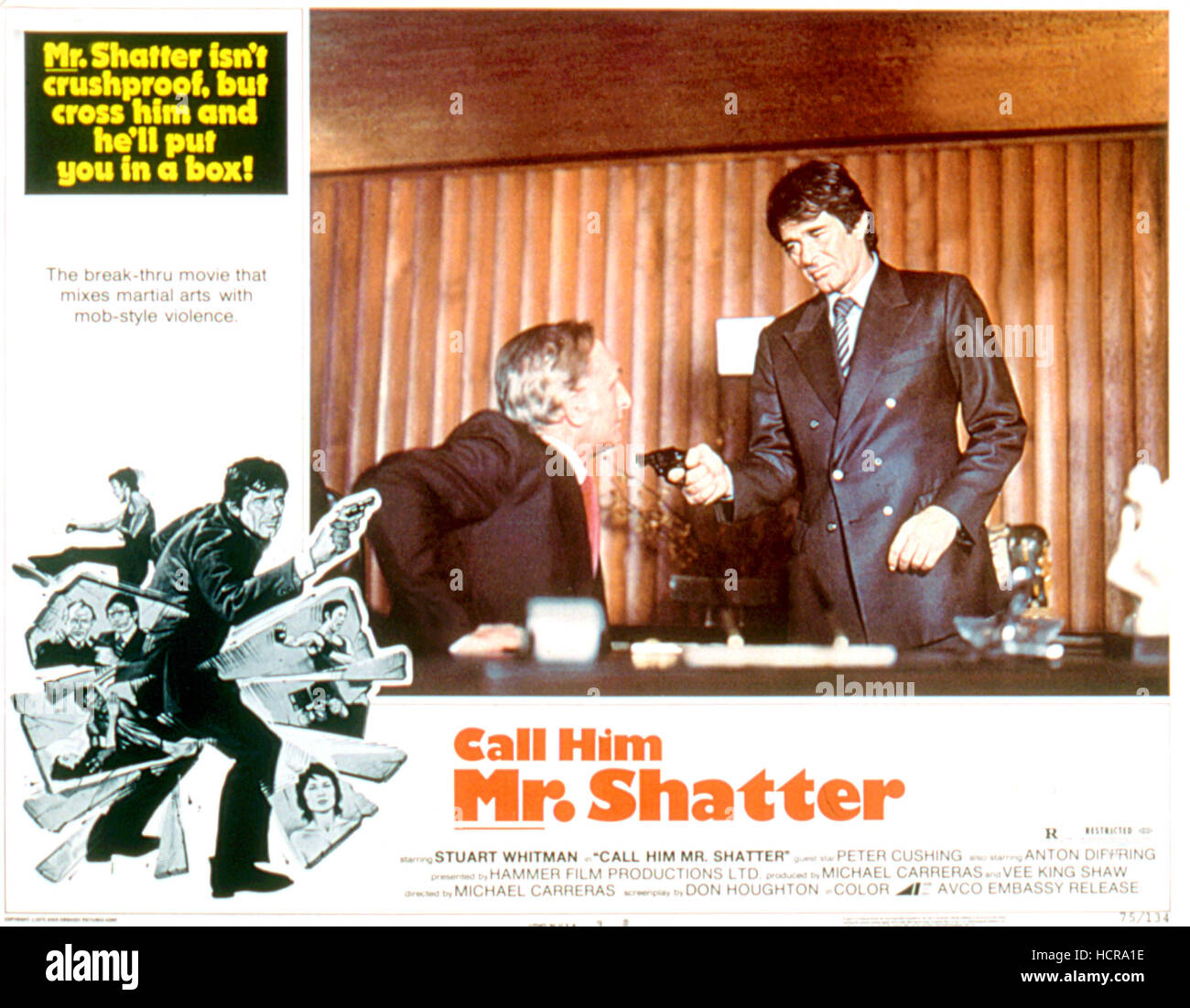 CALL HIM MR. SHATTER (aka SHATTER), Stuart Whitman, 1974 Stock Photo ...