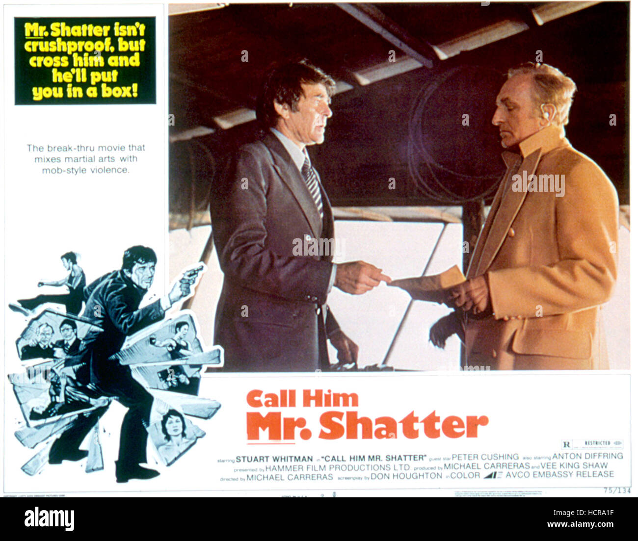 CALL HIM MR. SHATTER (aka SHATTER), Stuart Whitman, Anton Diffring ...